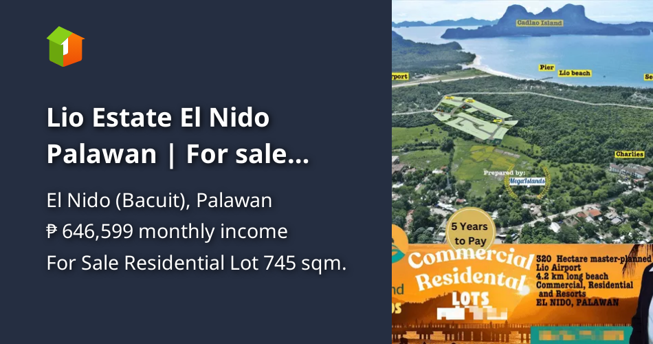 Lio Estate El Nido Palawan | For sale Residential/Commercial by Ayala ...