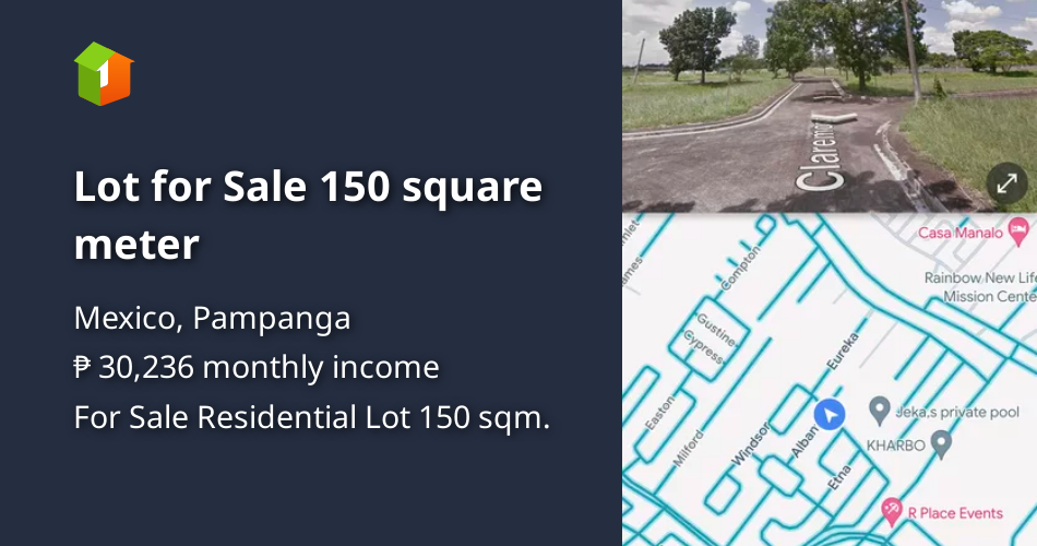 Lot for Sale 150 square meter [Lots 🚜] (July 2025) in Mexico, Pampanga ...