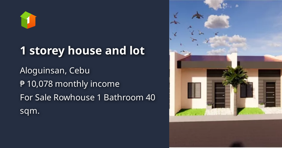 1 storey house and lot [Houses and Lots 🏘️] (June 2023) in Aloguinsan ...