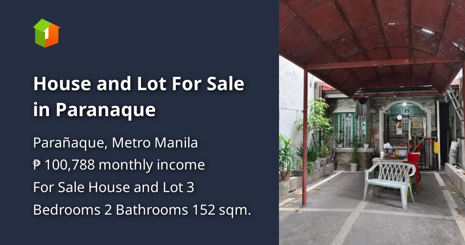 House and Lot For Sale in Paranaque [Houses and Lots 🏘️] (September ...