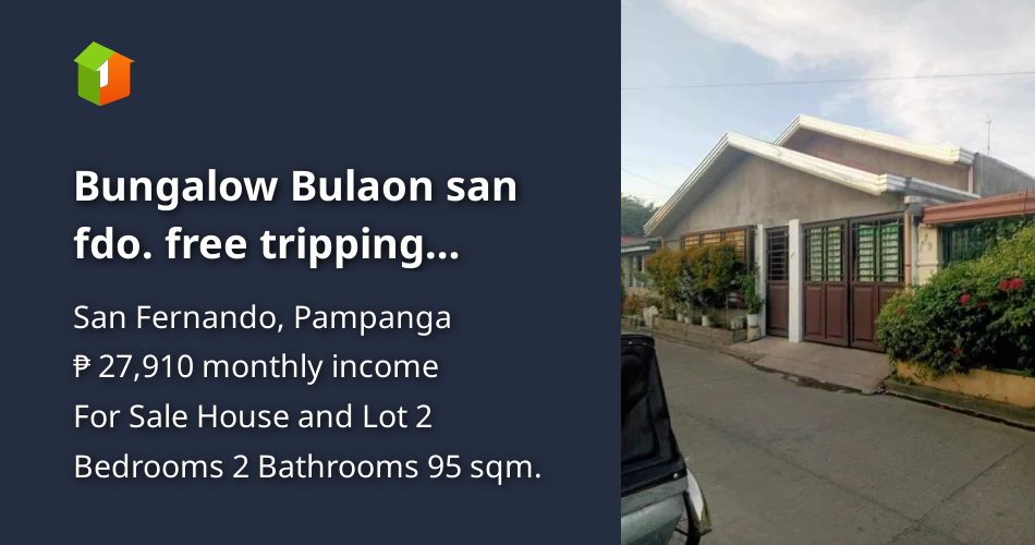 Bungalow Bulaon san fdo. free tripping everyday With tittle lot area ...