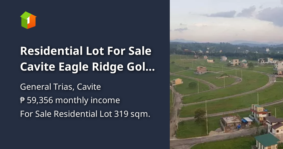 Residential Lot For Sale Cavite Eagle Ridge Golf & Residential Estates ...
