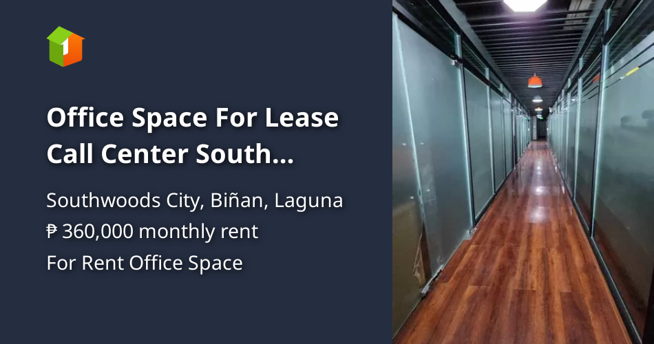 Office Space For Lease Call Center South Woods Laguna 600sqm ...