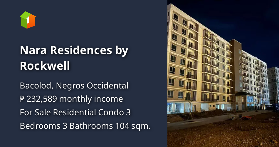 Nara Residences by Rockwell [Condos 🏙️] (March 2024) in Bacolod, Negros ...