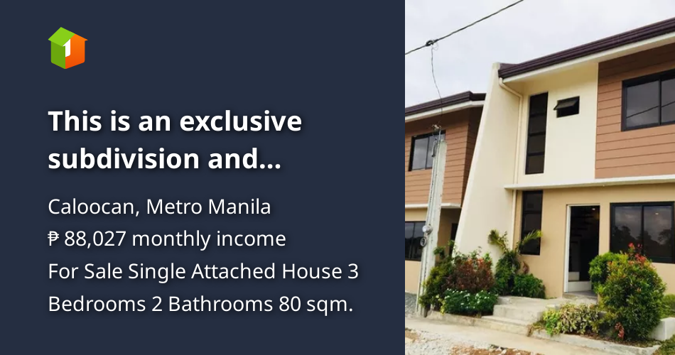 This is an exclusive subdivision and location is very nice. [Houses and ...