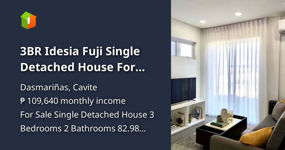 3BR Idesia Fuji Single Detached House For Sale in Dasmarinas Cavite ...