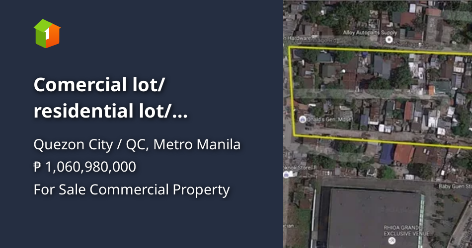 Comercial lot/ residential lot/ industrial lot [Commercial Properties 🏭 ...