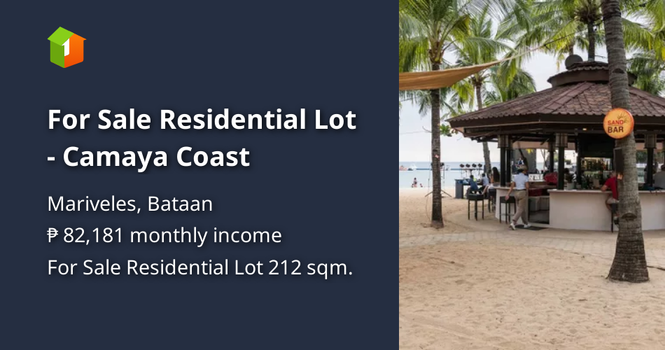 For Sale Residential Lot - Camaya Coast [Lots 🚜] (June 2025) in ...