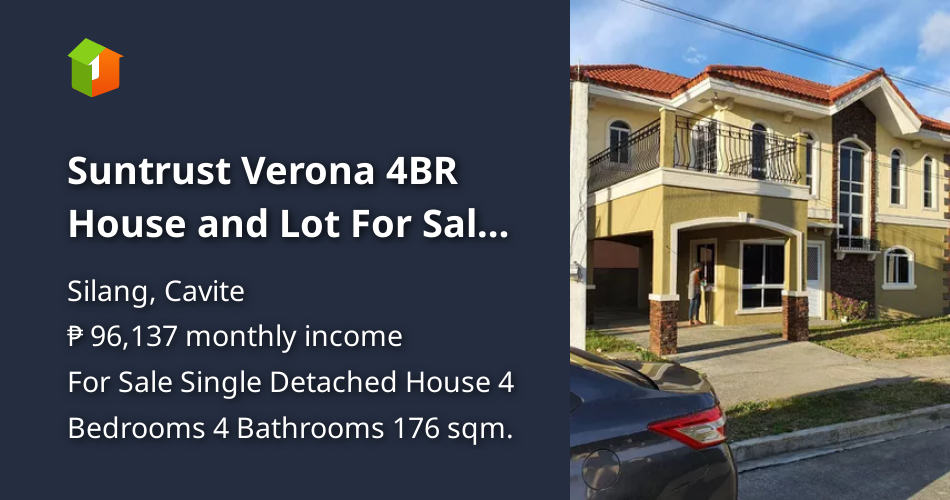 Suntrust Verona 4BR House and Lot For Sale near CALAX [Houses and Lots ...