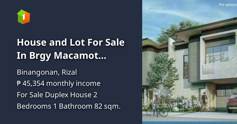House and Lot For Sale In Brgy Macamot Binangonan Rizal [Houses and ...