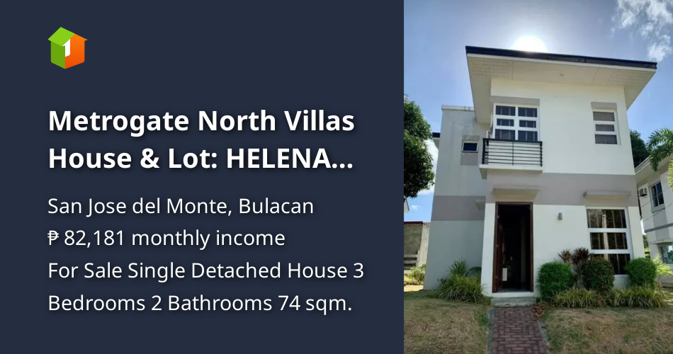 Metrogate North Villas House & Lot: HELENA EXPANDED 5.3M [Houses and ...