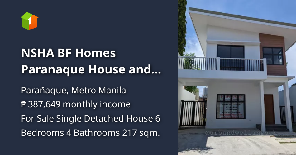 NSHA BF Homes Paranaque House and Lot For Sale NEW [Houses and Lots 🏘️ ...