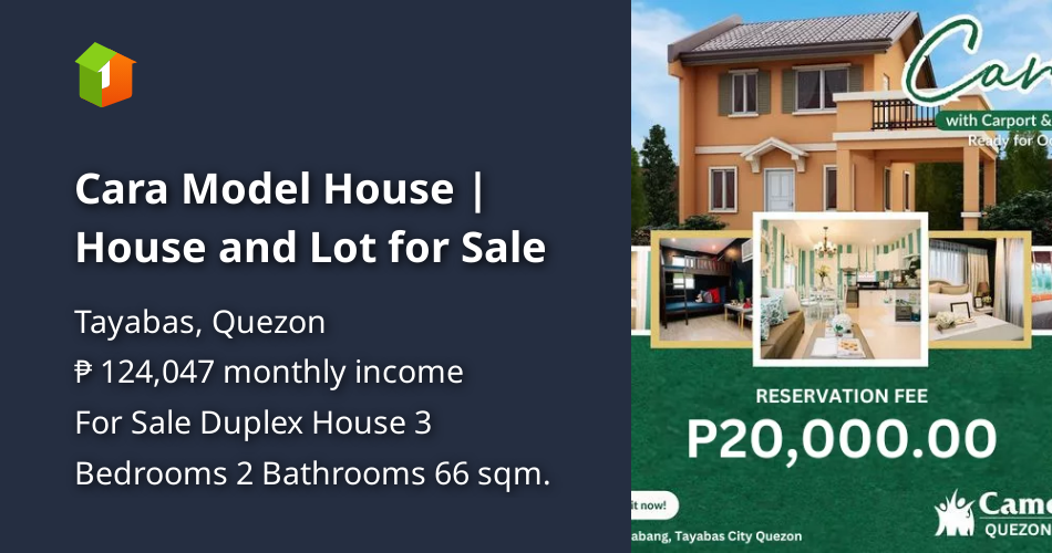 Cara Model House | House and Lot for Sale [Houses and Lots 🏘️] (June ...