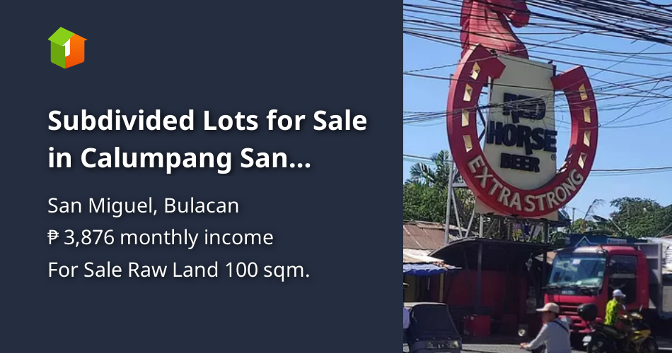 Subdivided Lots for Sale in Calumpang San Miguel Bulacan [Lots 🚜 ...