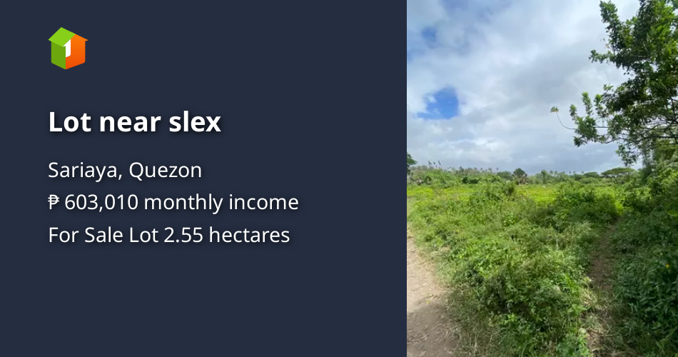 Lot near slex [Lots 🚜] (March 2024) in Sariaya, Quezon for sale