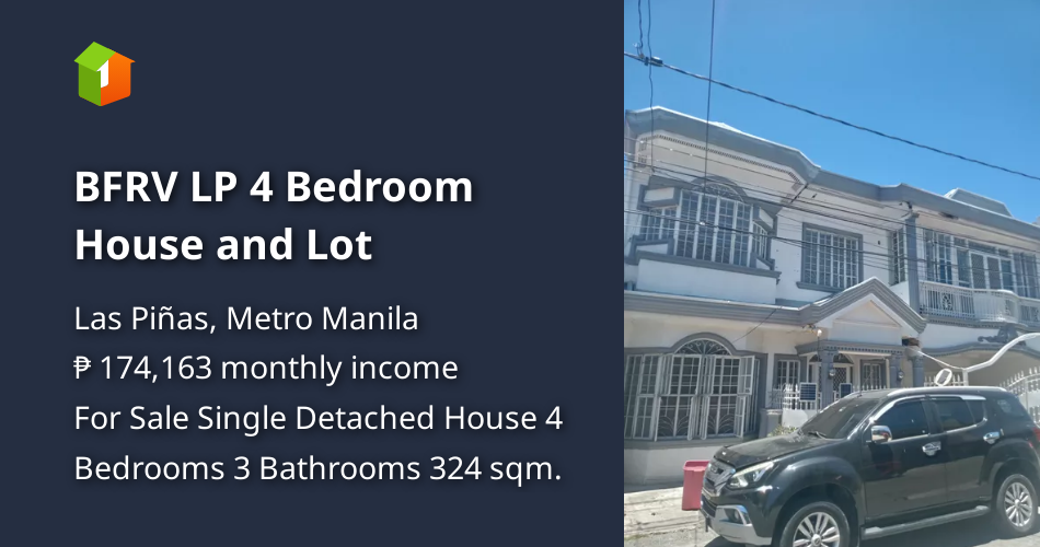 BFRV LP 4 Bedroom House and Lot [Houses and Lots 🏘️] (May 2025) in Las ...