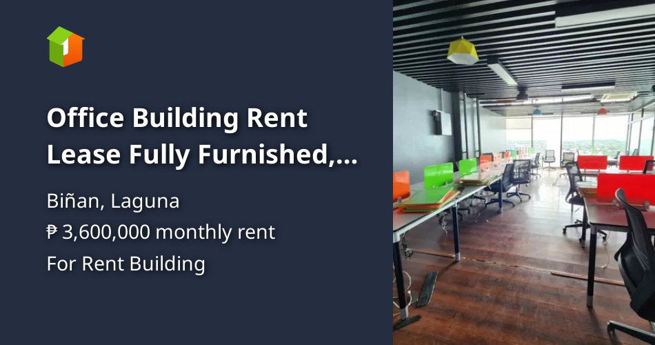 Office Building Rent Lease Fully Furnished, Southwoods Binan Laguna ...