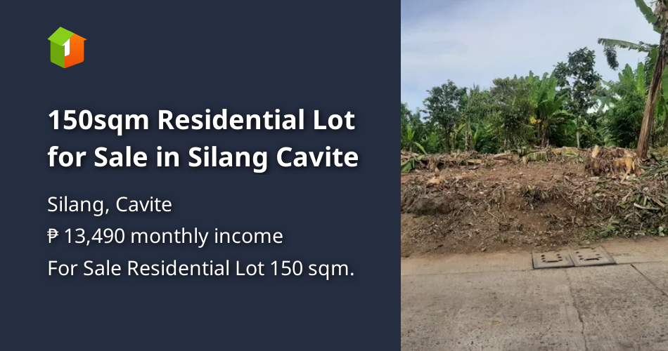 150sqm Residential Lot for Sale in Silang Cavite [Lot 🚜] (September ...