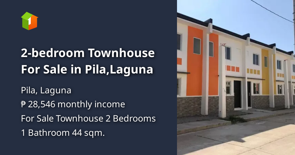 2-bedroom Townhouse For Sale in Pila,Laguna [House and Lot 🏘️] (July ...