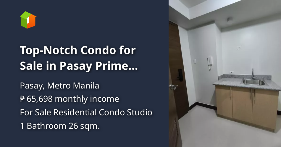 Top-Notch Condo for Sale in Pasay Prime Location [Condos 🏙️] (February ...