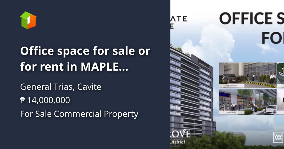 Office space for sale or for rent in MAPLE GROVE ONE CORPORATE PLACE in ...
