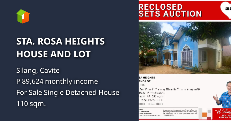STA. ROSA HEIGHTS HOUSE AND LOT [Houses and Lots 🏘️] (April 2025) in ...