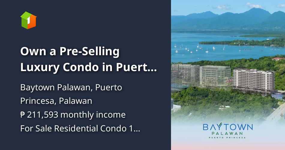 Own a Pre-Selling Luxury Condo in Puerto Princesa by Megaworld - THE ...