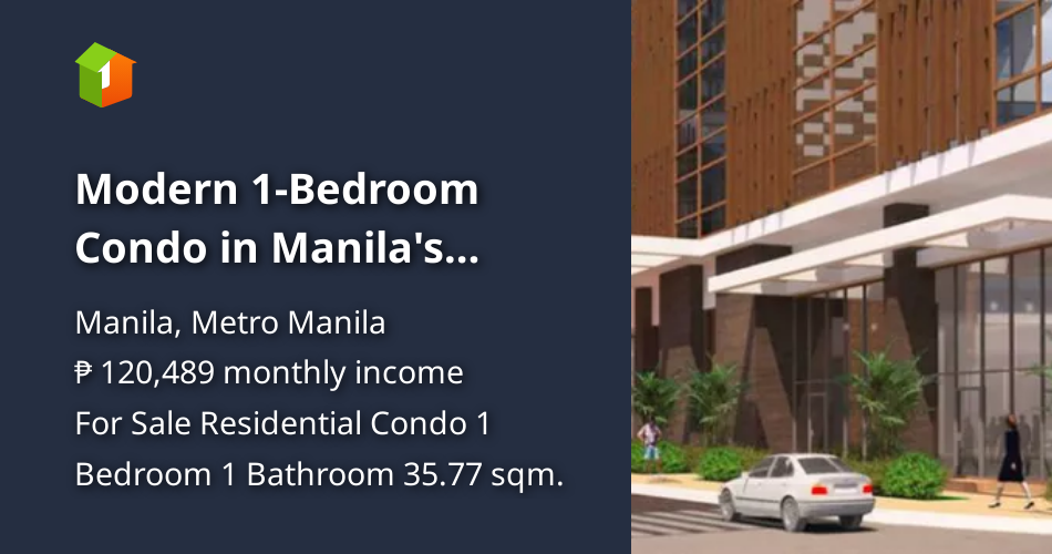 Modern 1-Bedroom Condo in Manila's University Area - Covent Garden ...