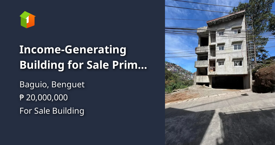 Income-Generating Building for Sale Prime Investment Opportunity ...