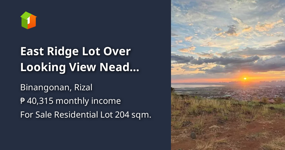 East Ridge Lot Over Looking View Nead Escalera and Coffee Rush [Lots 🚜 ...