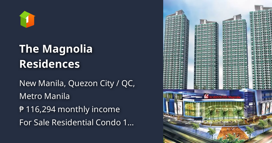 The Magnolia Residences [Condos 🏙️] (May 2024) in New Manila, Quezon ...