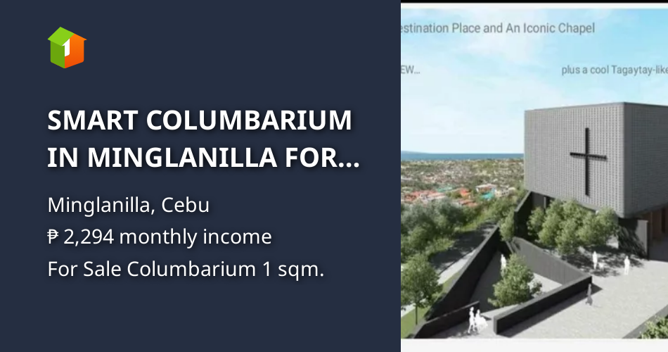 SMART COLUMBARIUM IN MINGLANILLA FOR SALE [Lots 🚜] (March 2023) in ...
