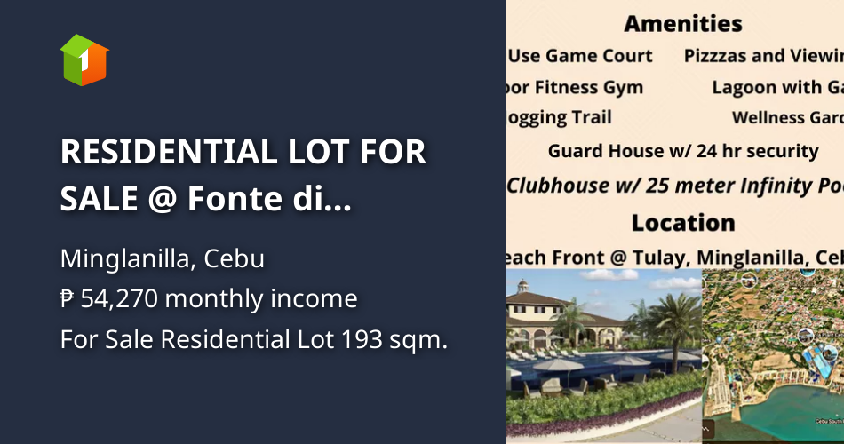 RESIDENTIAL LOT FOR SALE @ Fonte di Versailles Subdivision [Lots 🚜 ...