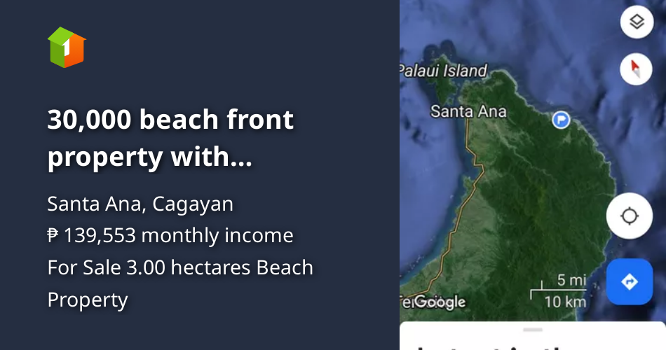 30,000 beach front property with 300%overlooking view of the ocean,an ...