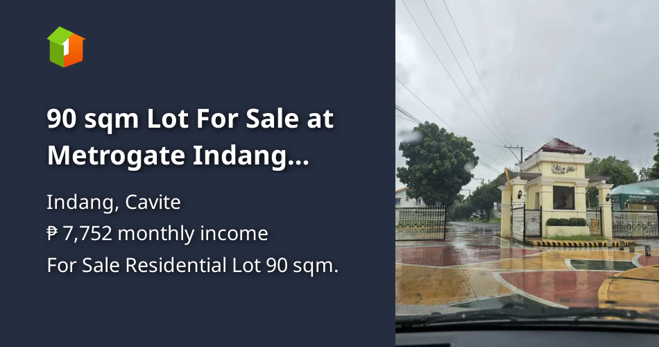 90 sqm Lot For Sale at Metrogate Indang Cavite [Lots 🚜] (January 2025 ...
