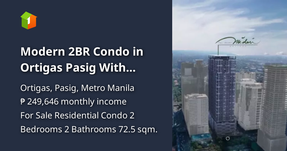 Modern 2BR Condo in Ortigas Pasig With Japanese-Inspired Design [Condos ...