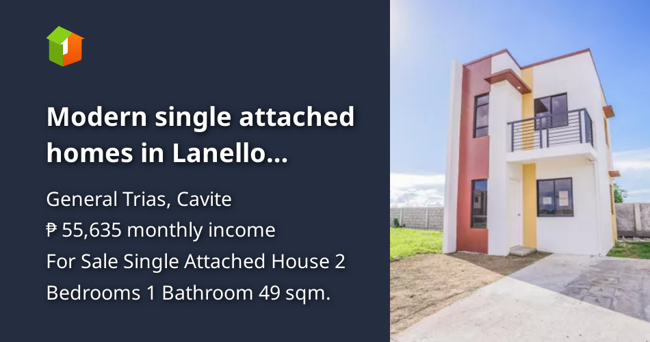 Modern single attached homes in Lanello Heights, General Trias [Houses ...