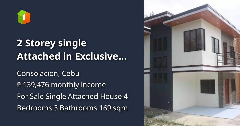 2 Storey single Attached in Exclusive Subdivision [Houses and Lots 🏘️ ...