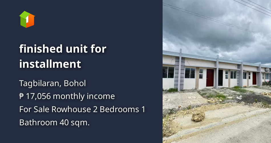 Finished unit for installment [Houses and Lots 🏘️] (December 2025) in ...