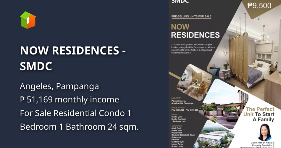 NOW RESIDENCES - SMDC [Condos 🏙️] (August 2022) in Angeles, Pampanga ...