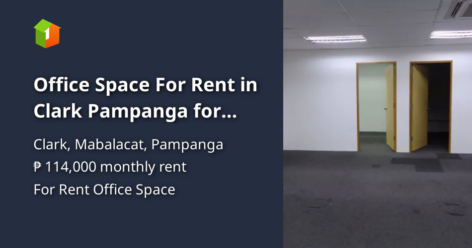 Office Space For Rent in Clark Pampanga for BPO Offices [Commercial ...