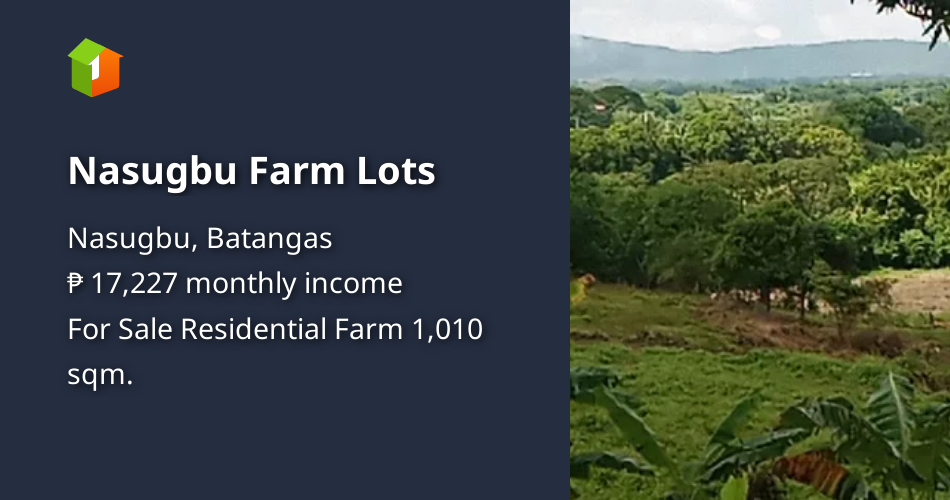 Nasugbu Farm Lots [Lots 🚜] (December 2022) in Nasugbu, Batangas for sale