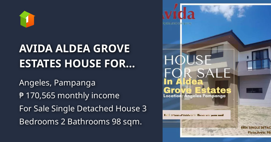 AVIDA ALDEA GROVE ESTATES HOUSE FOR SALE [Houses and Lots 🏘️] (December ...