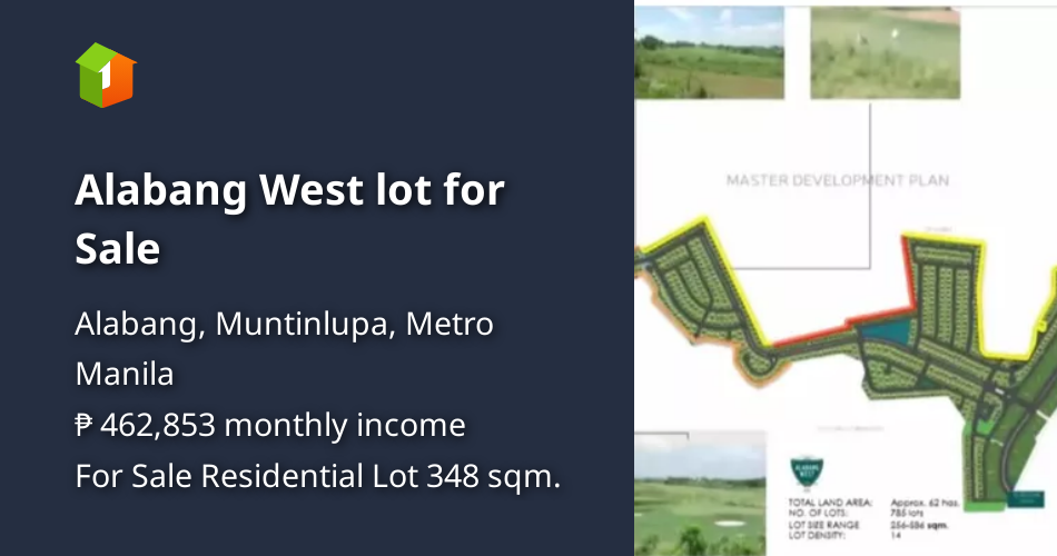 Alabang West lot for Sale [Lots 🚜] (June 2026) in Alabang, Muntinlupa ...