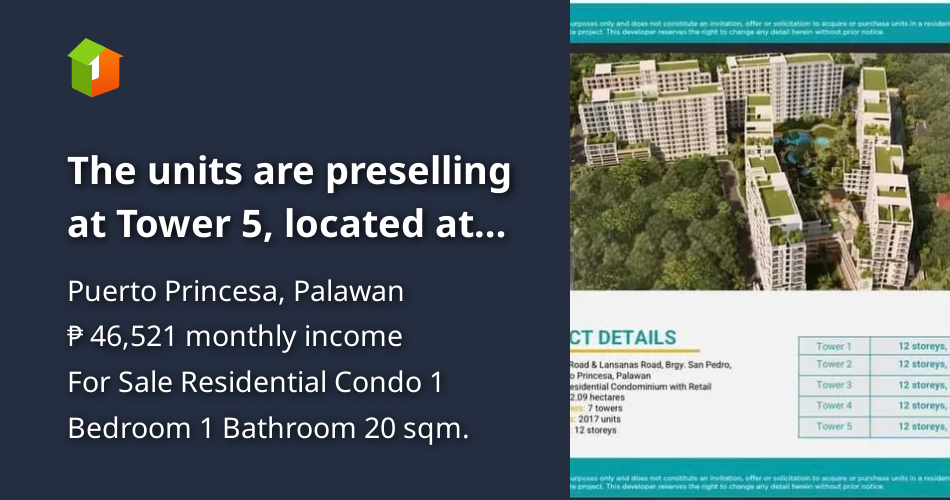 The units are preselling at Tower 5, located at the back of City ...