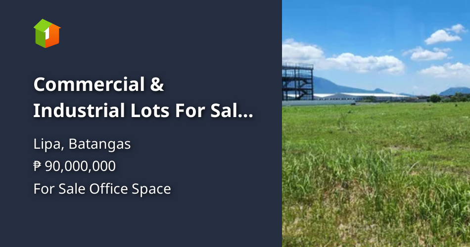 Commercial & Industrial Lots For Sale in Lipa Batangas City [Commercial ...