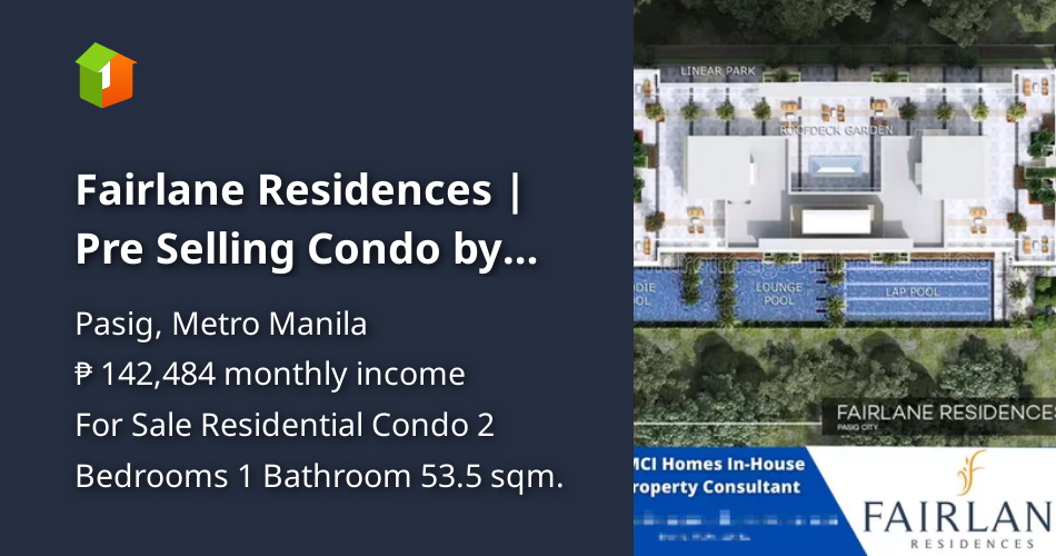 Fairlane Residences | Pre Selling Condo by DMCI Homes [Condos 🏙️ ...