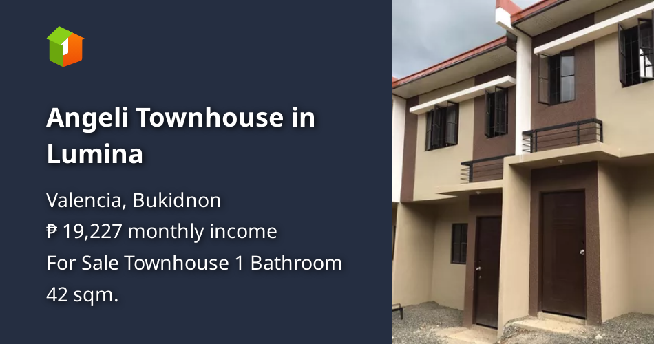 Angeli Townhouse in Lumina [Houses and Lots 🏘️] (August 2021) in ...