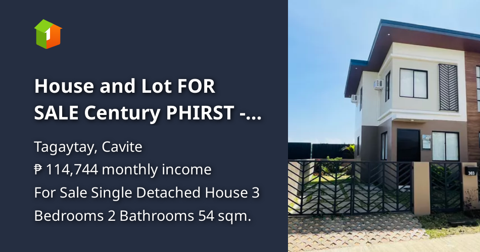 House and Lot FOR SALE Century PHIRST - Cartland [Houses and Lots 🏘️] (September 2023) in ...