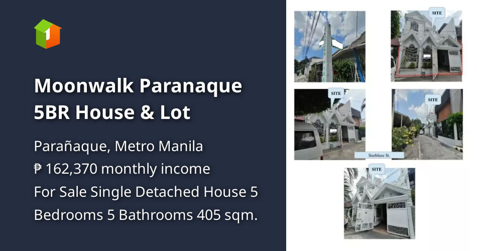 Moonwalk Paranaque 5BR House & Lot [Houses and Lots 🏘️] (June 2025) in ...